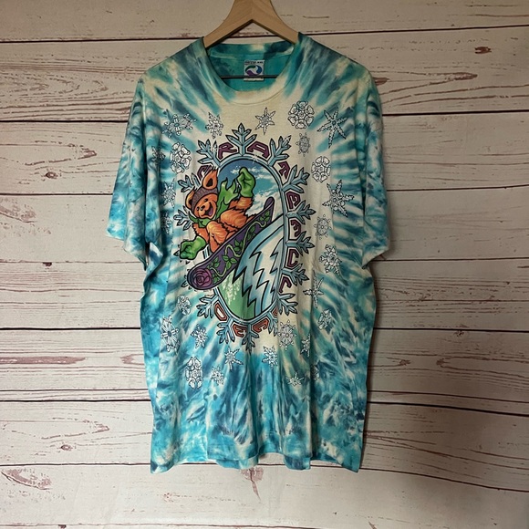 Liquid Blue | Shirts | Vintage 994 Liquid Blue Grateful Dead Tie Dye ...